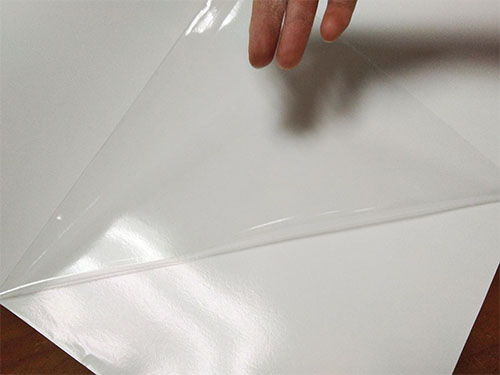 Printable clear self adhesive vinyl-K2