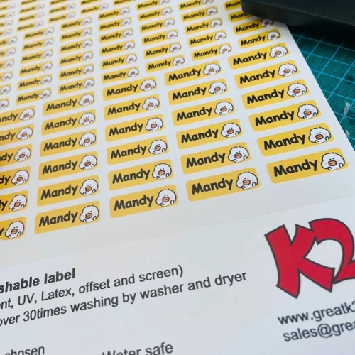 Name stickers